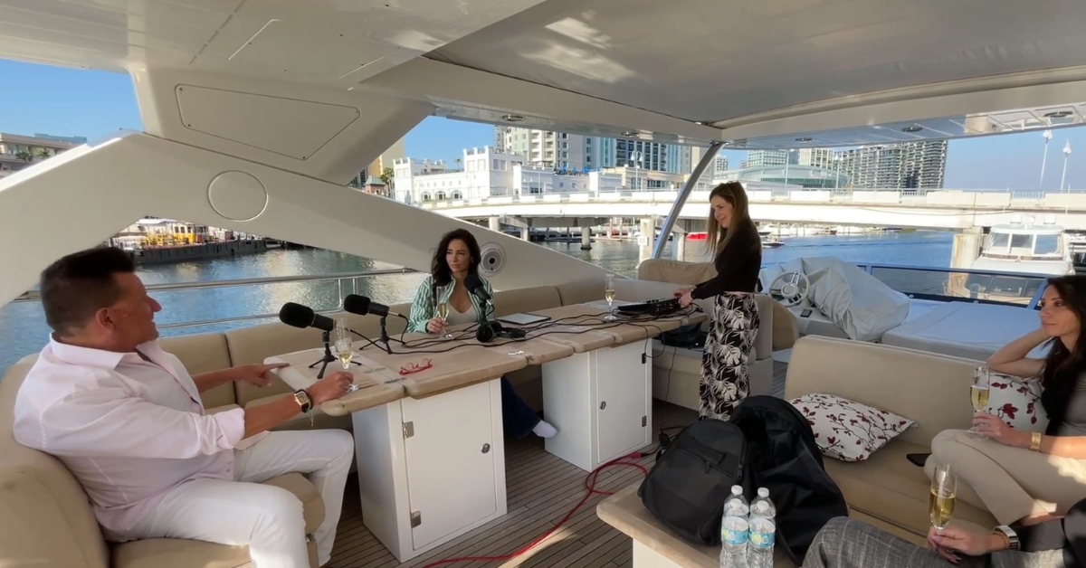 Setting Sail for Success: Why Host Your Podcast on a Yacht