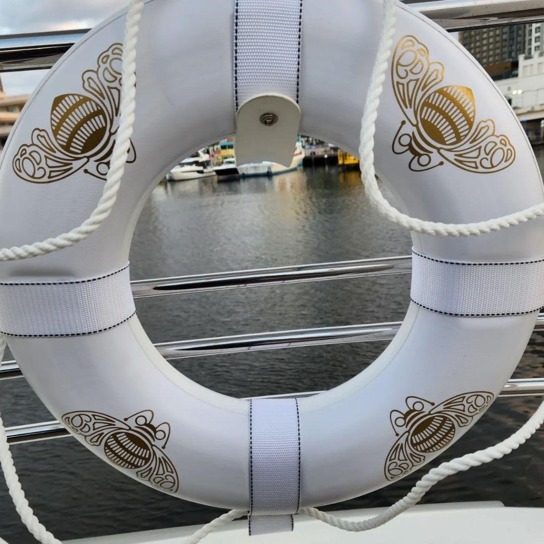 Brand Activation on Sunburst Yacht Charters Luxury Private Yachts