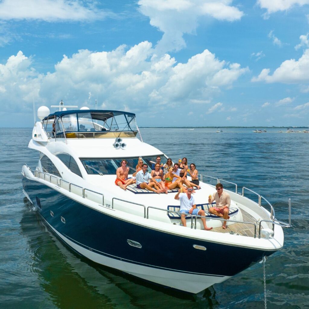 Private Birthday Yacht Charters in Tampa Bay | Luxury Boat Party for 12