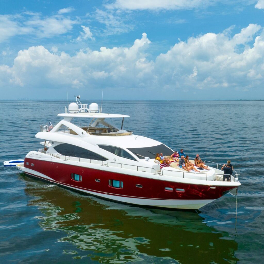 Private Birthday Yacht Charters in Tampa Bay | Luxury Boat Party for 12
